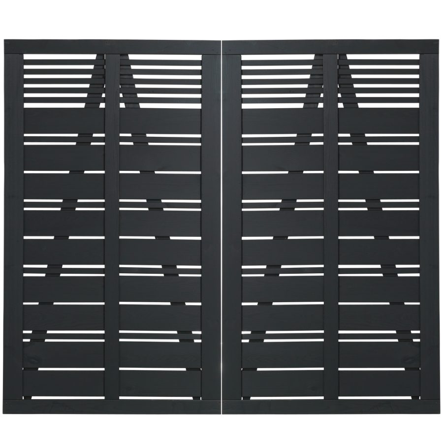 Silence dobbeltlåge i sort 200x170cm (BxH) - Dobbeltlåger til PLUS ...